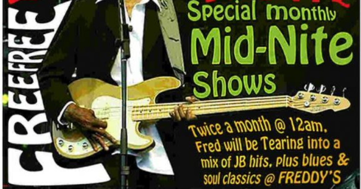 Fred Thomas Late-Night Funk-N-Soul Dance Party - James Brown's