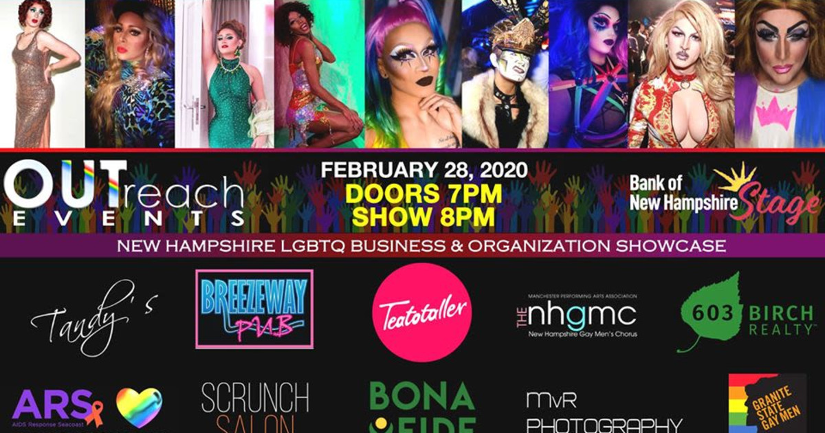 Outreach Nh Lgbtq Business Showcase and Drag Show in Concord at