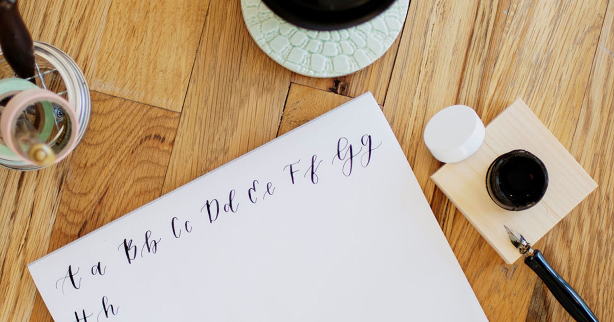 Workshop: Intro to Modern Calligraphy in Austin at CRAFT