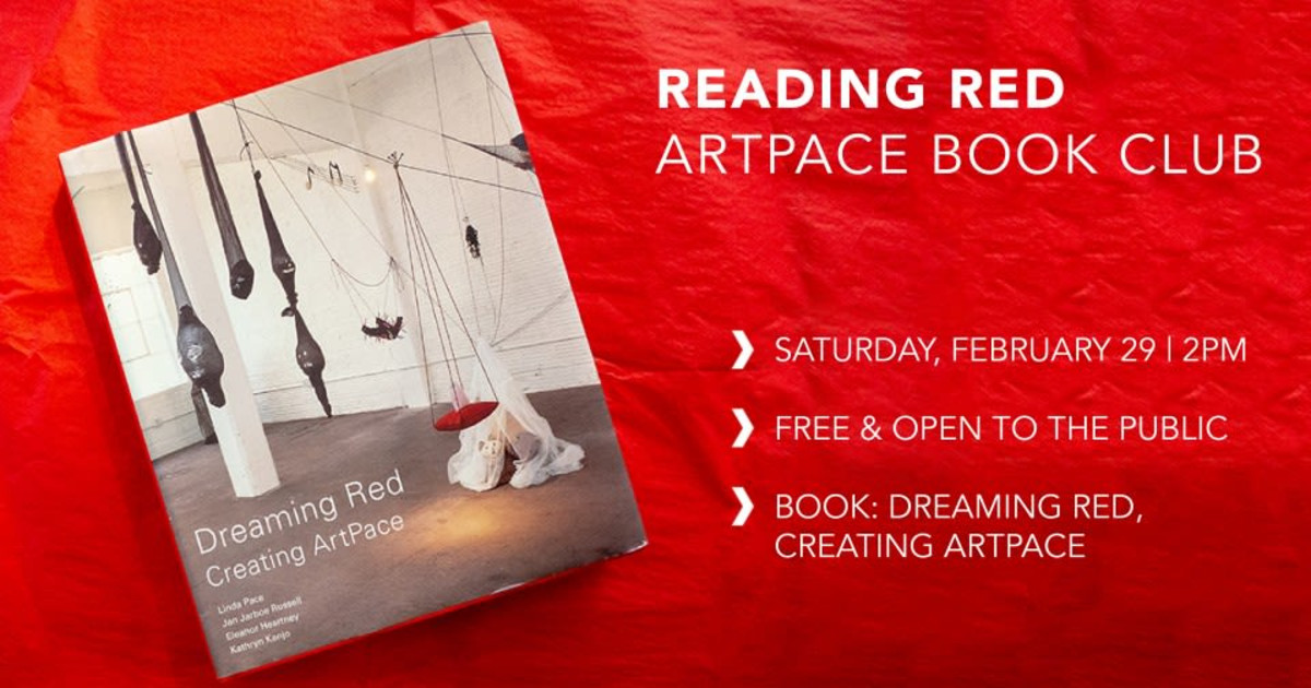 Reading Red Book Club: Dreaming Red, Creating Artpace in San