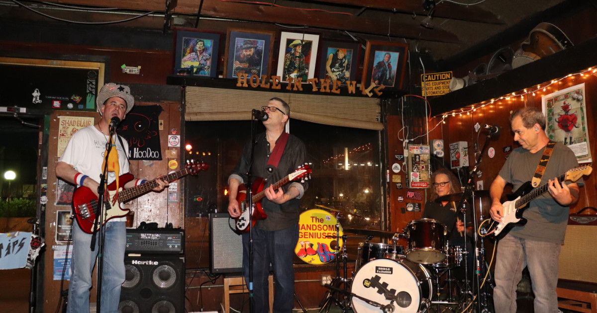 The Handsome Geniuses in Austin at Carousel Lounge