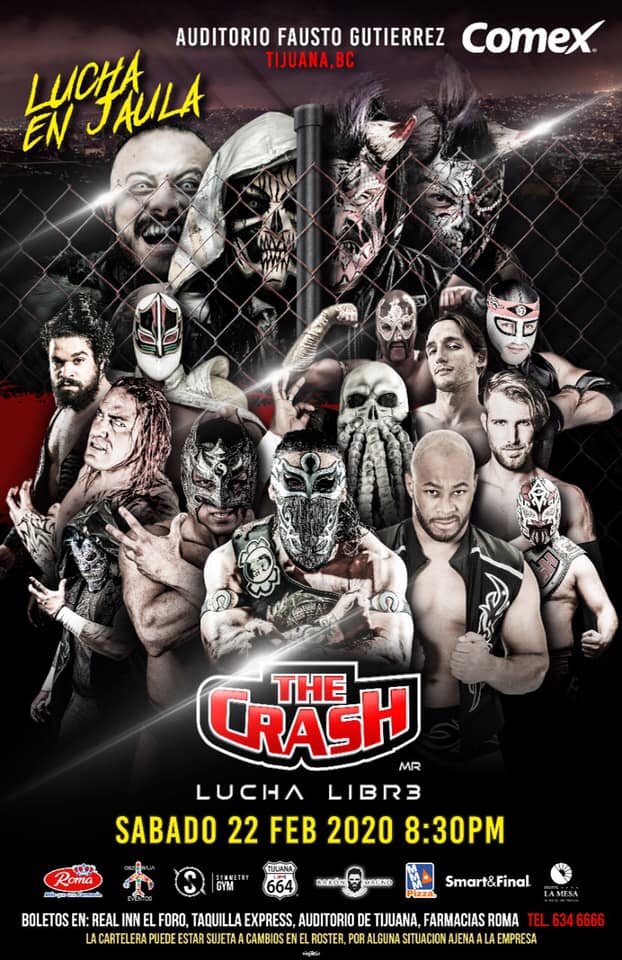 The Crash Lucha Libre en Tijuana en Auditorio Municipal de