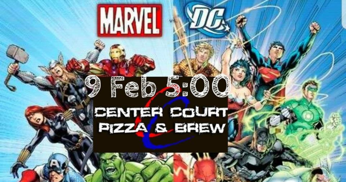 Marvel Vs Dc Trivia at Center Court! in San Antonio at Center Court