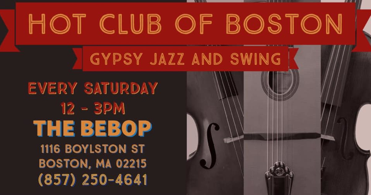 Gypsy Jazz Brunch at The Bebop! in Boston at The Bebop