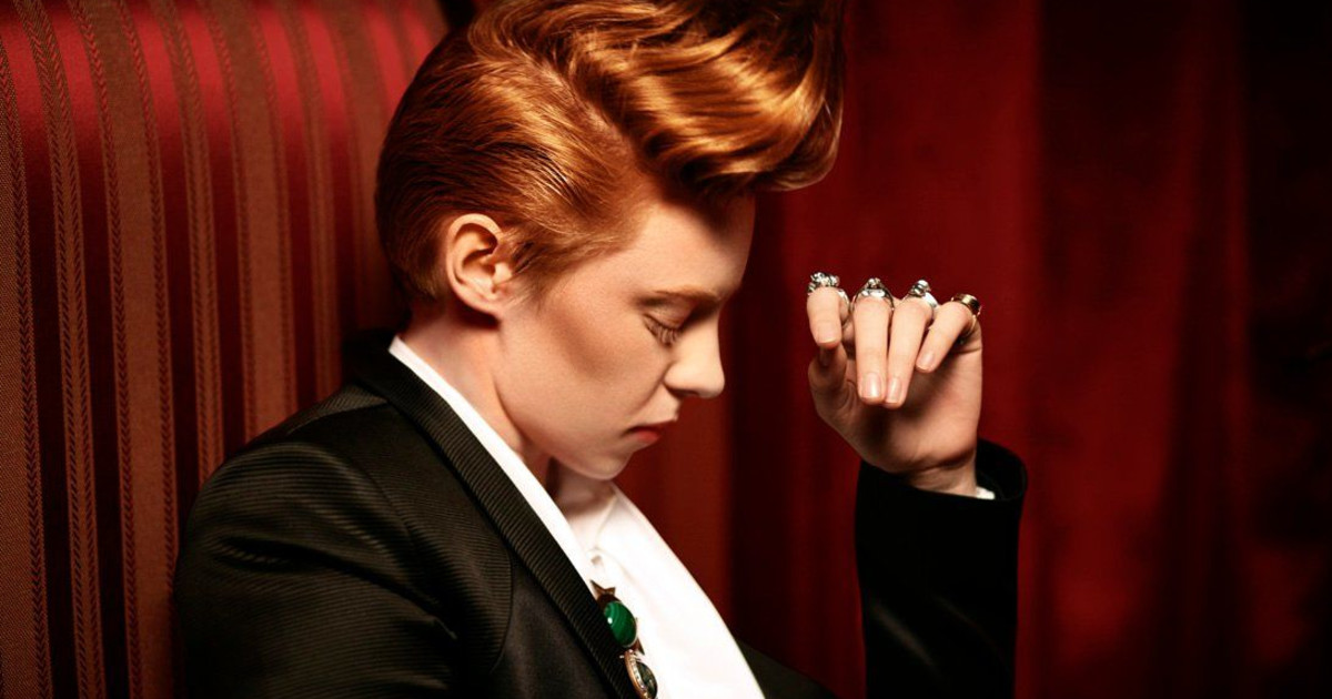 La Roux in NYC at BUILD Studio