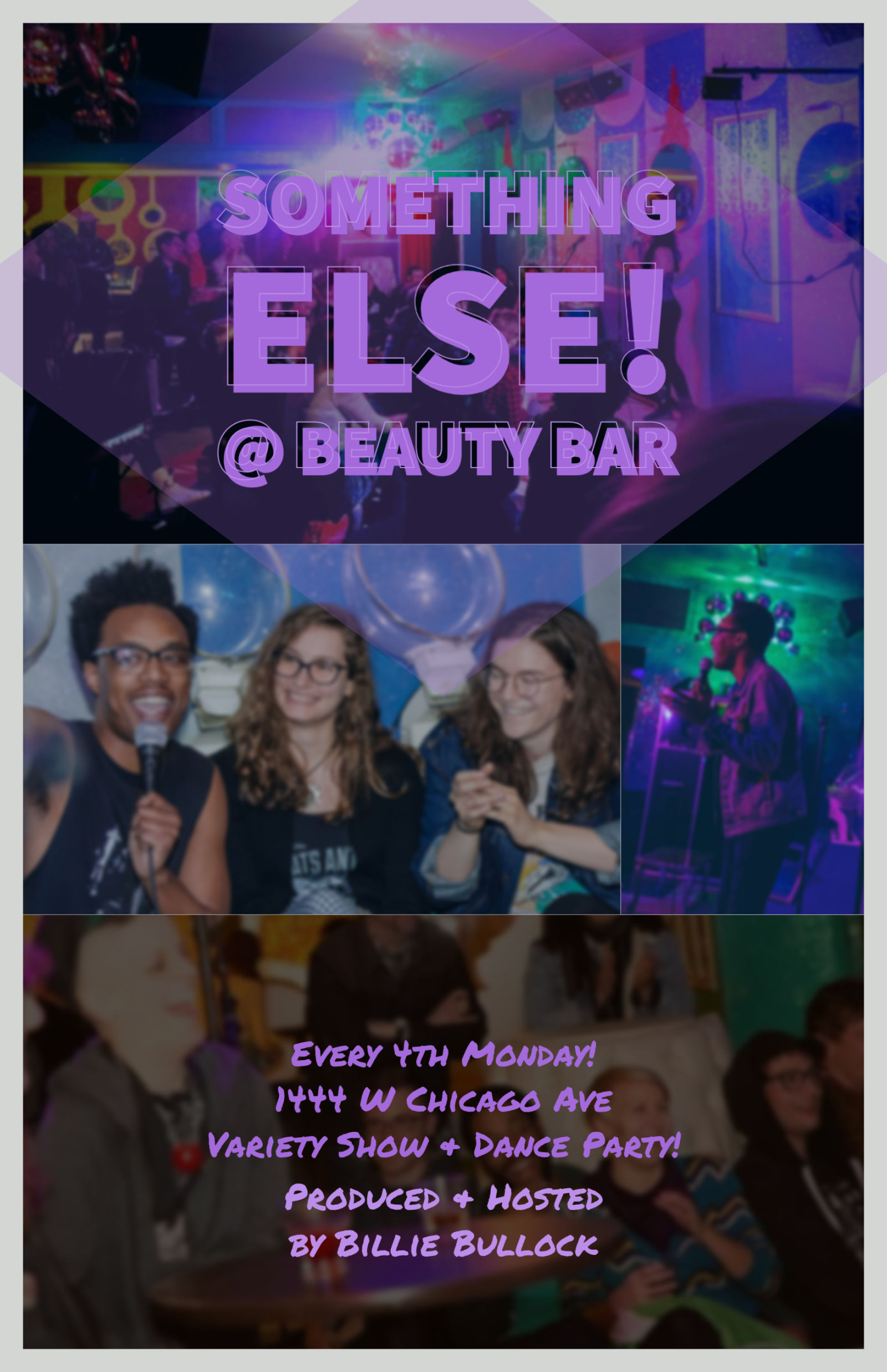 Comedy, Variety, & Dance Party - SOMETHING ELSE! @ Beauty Bar in