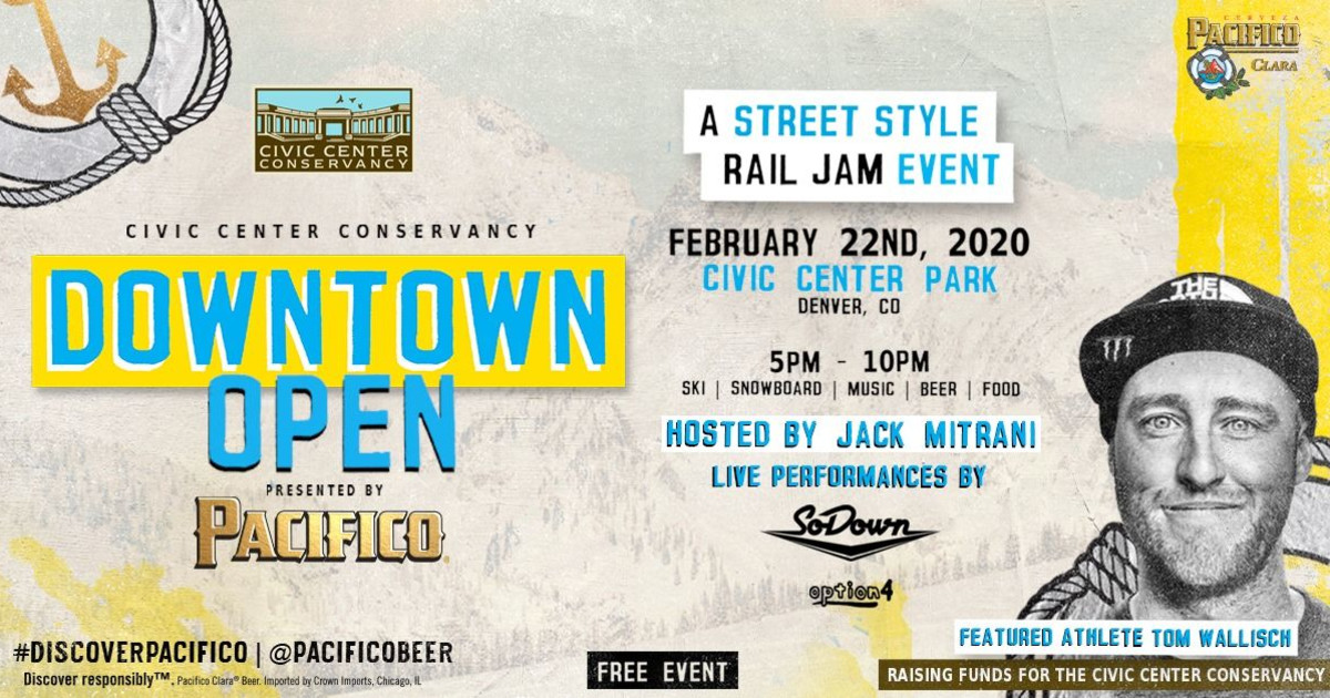 The Downtown Open: A Street-Style Rail Jam Event in Denver at