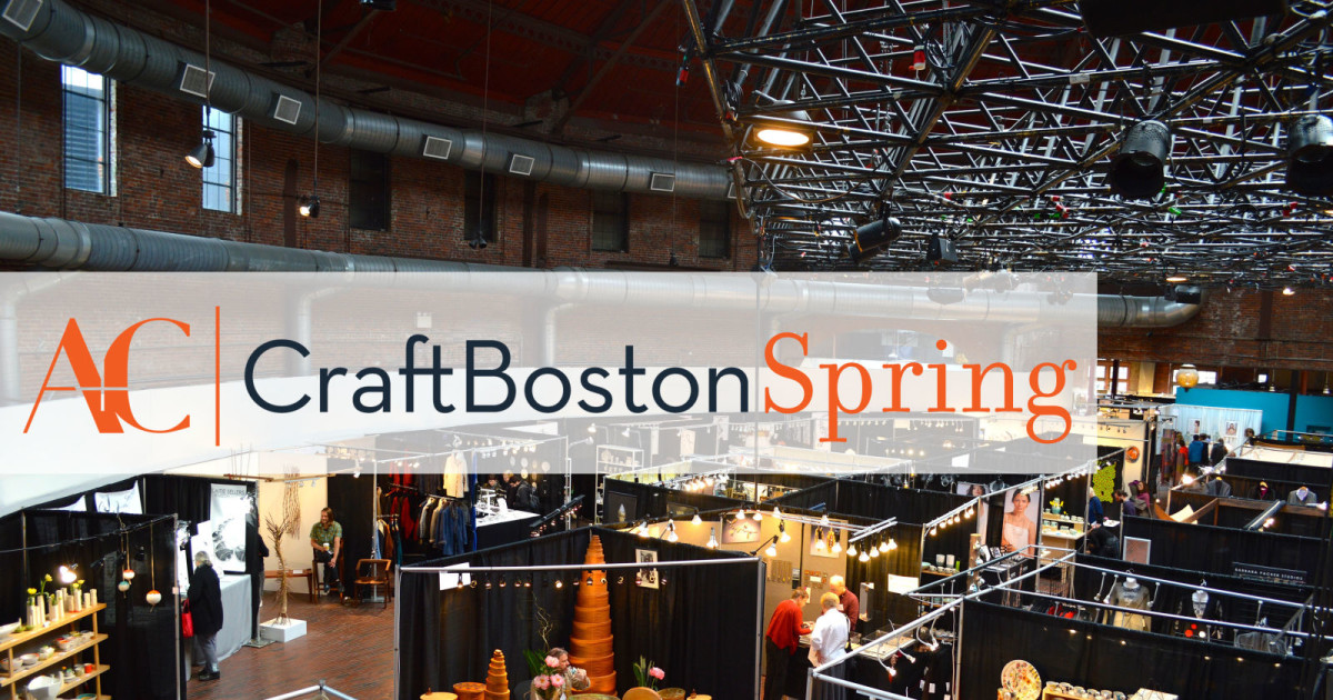 CraftBoston Spring: Shop Local Art & Design in Boston at Boston
