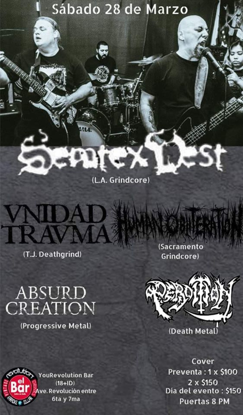 Semtex Vest / Unidad Trauma en Tijuana en You Revolution