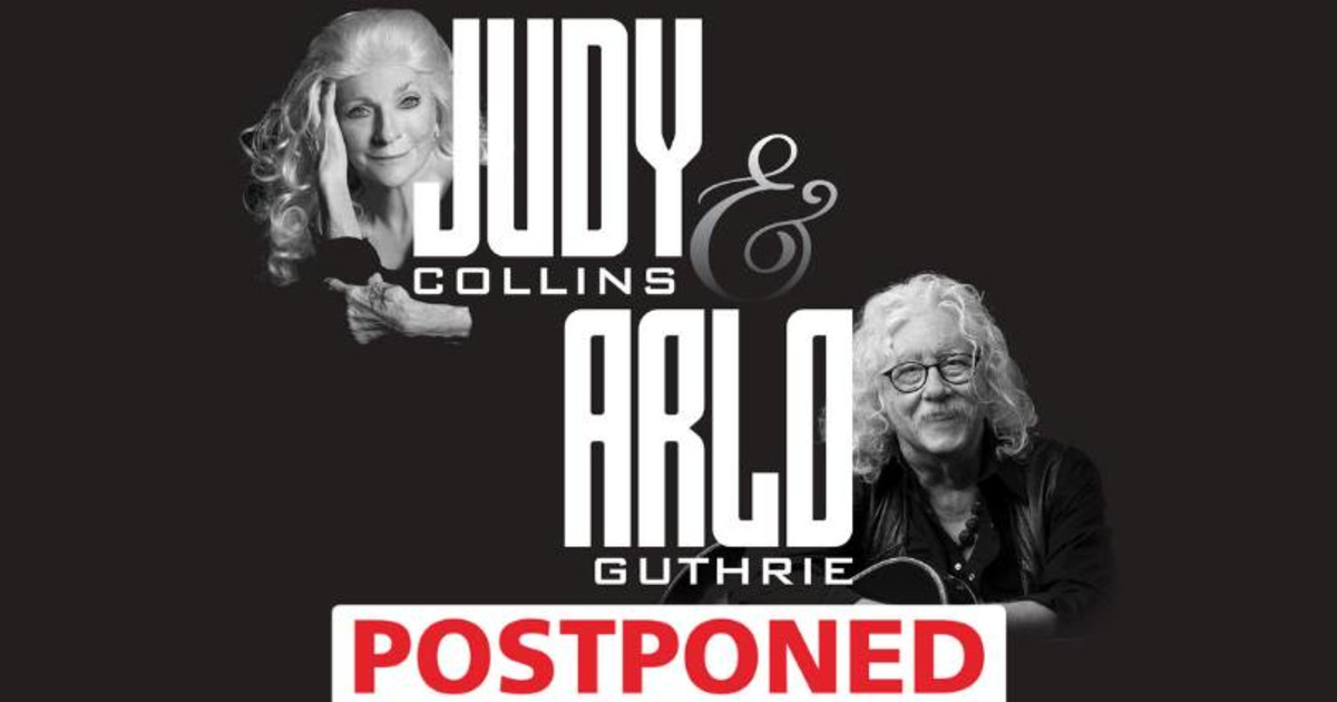 Postponed: Arlo Guthrie & Judy Collins in Boston at Twin River