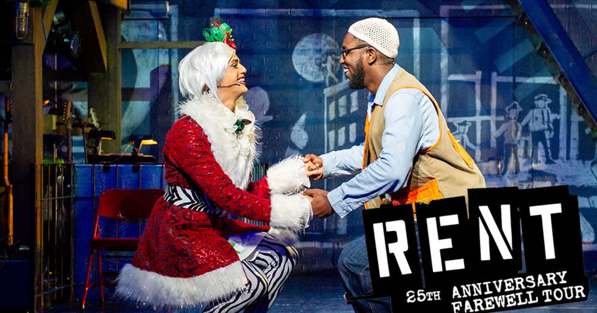 Rent – two shows! 25th Anniversary Farewell Tour Professional
