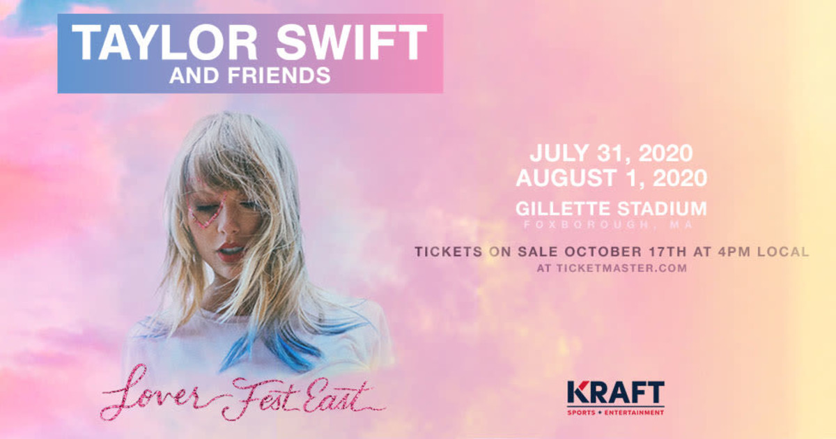 POSTPONED: Taylor Swift: Lover Fest East in Foxborough at POSTPONED: Taylor Swift: Lover Fest East in Foxborough at