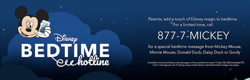 Disney's Bedtime Hotline in Austin at Online