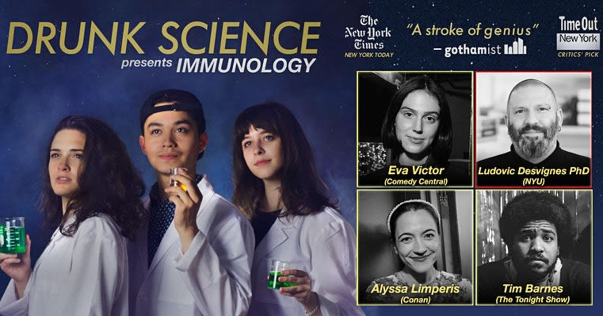 Drunk Science Presents: Immunology (At Home!) in NYC at