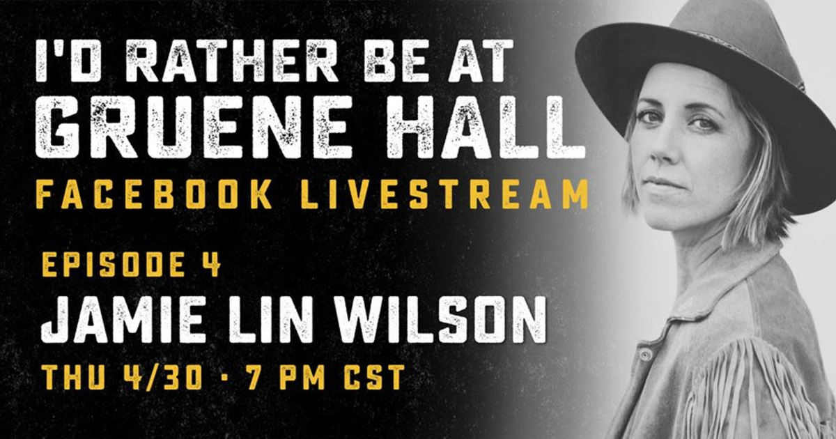 Live with Jamie Lin Wilson in San Antonio at #DoStuffAtHome