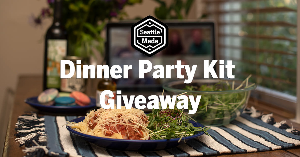 Seattle Made Dinner Party Kit Giveaway in Seattle at