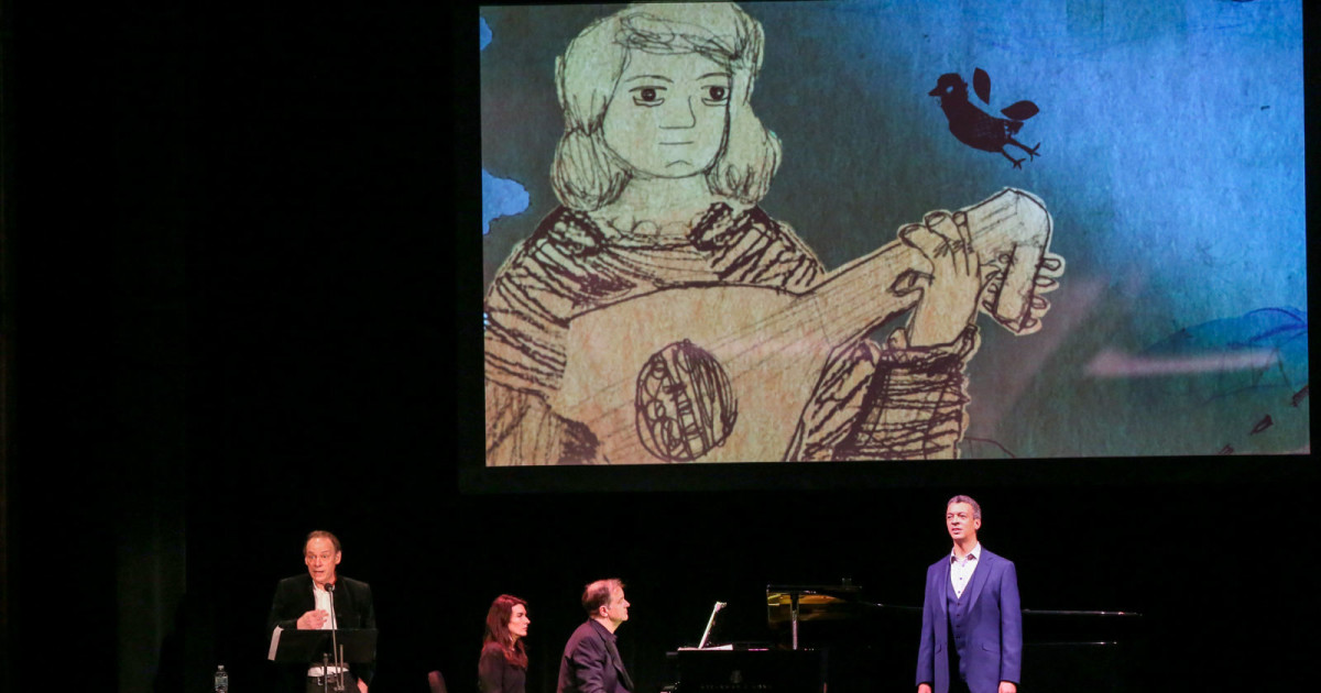 Roderick Williams, baritone; Julius Drake, piano; Adam Gopnik,