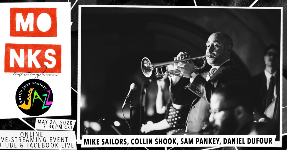 Mike Sailors + Collin Shook Trio - Livestreaming Concert in