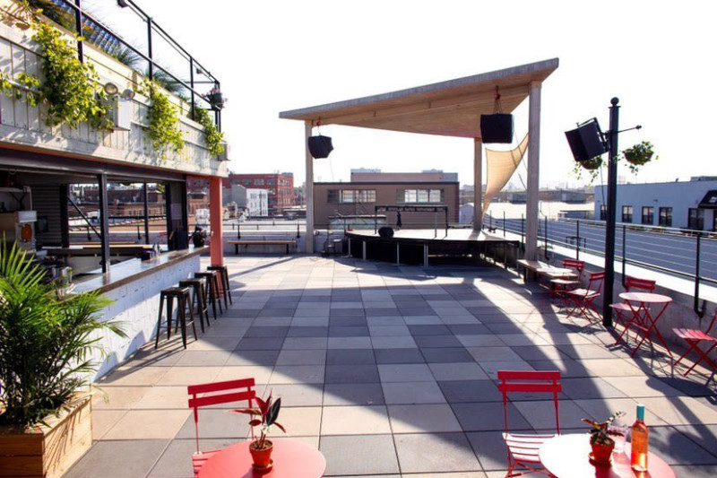 Elsewhere Rooftop Drinks in Brooklyn at Elsewhere