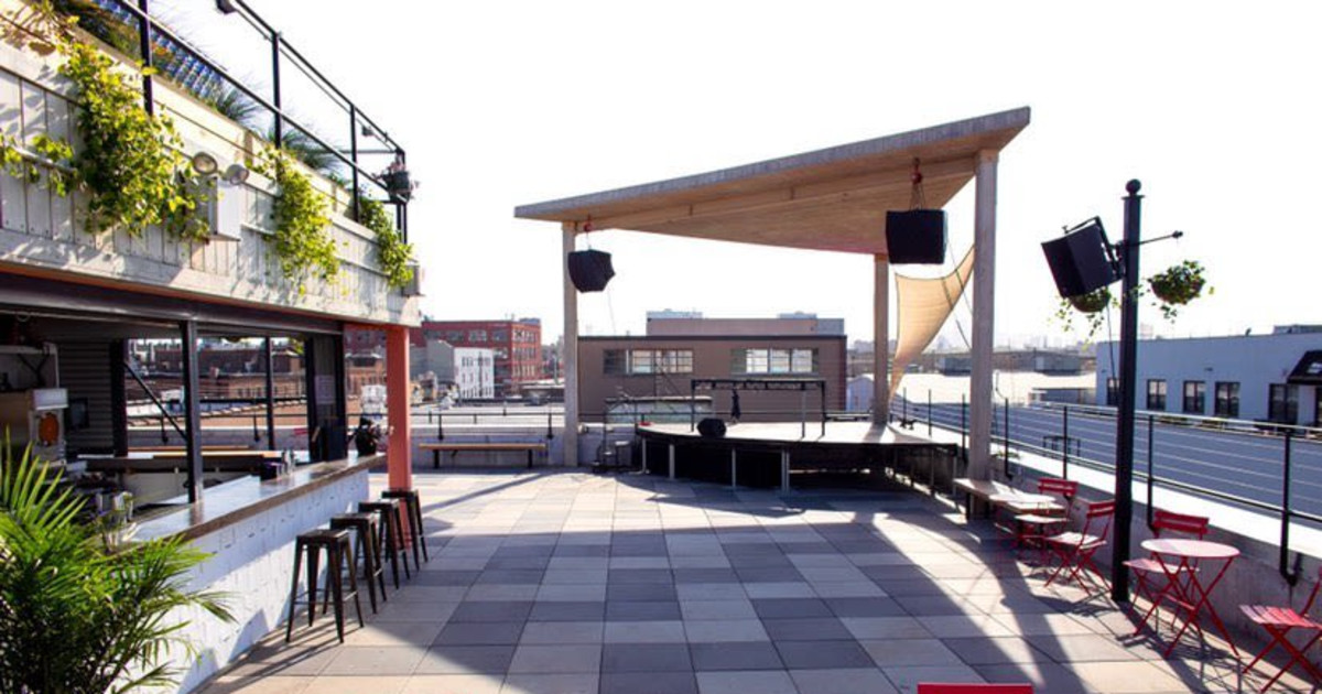 Elsewhere Rooftop Drinks in Brooklyn at Elsewhere