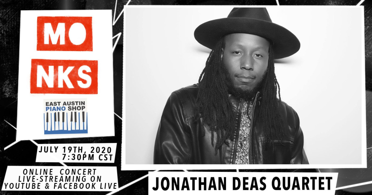 Jonathan Deas Quartet Livestream in Austin at East Austin Piano