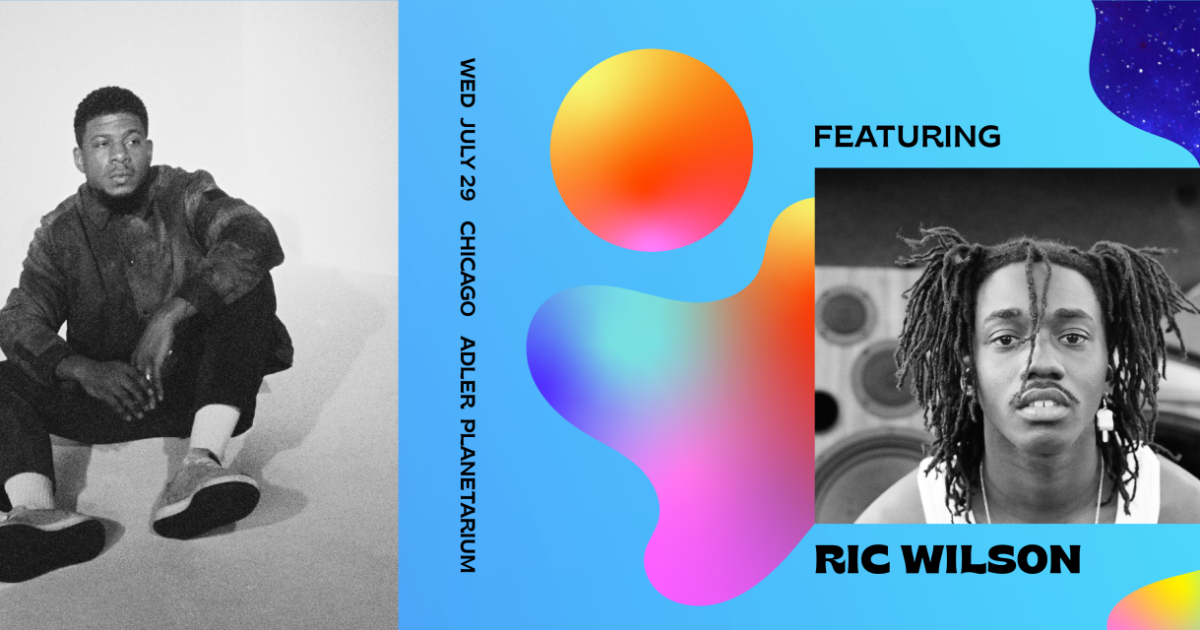 Mick Jenkins & Ric Wilson in Chicago at LSDI Live