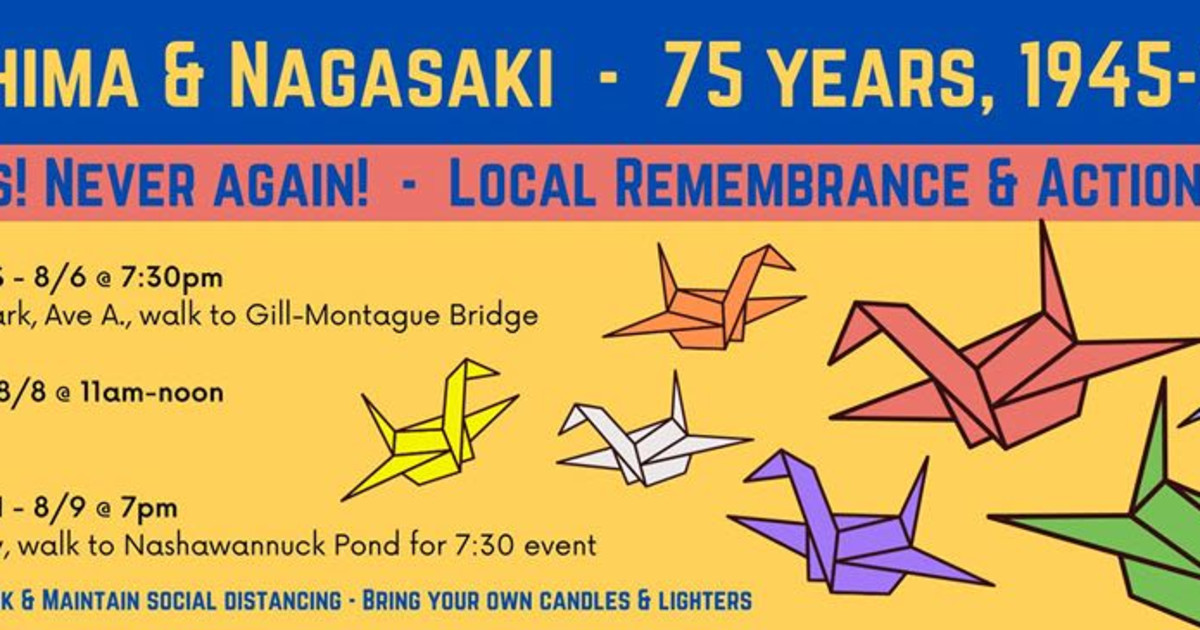 75 Years Later: Remembering Hiroshima & Nagasaki in Boston at