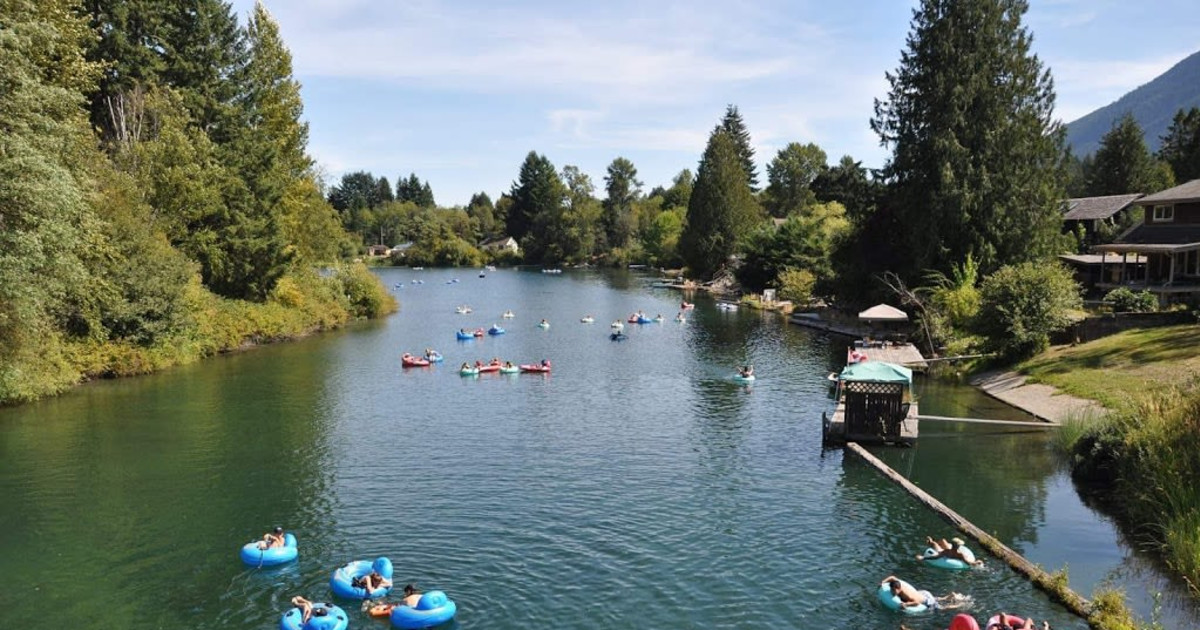 The Tube Shack Giveaway! in Victoria at Cowichan River