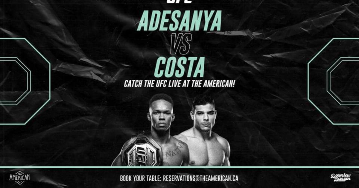 Ufc 253 Free: Israel Adesanya Vs Paulo Costa Live in Vancouver at