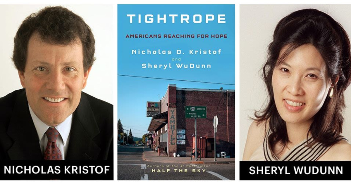 Virtual Book & Author - "Tightrope: Americans Reaching for Hope"