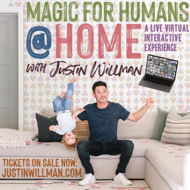 Justin Willman: Magic for Humans at Home in Austin at Online
