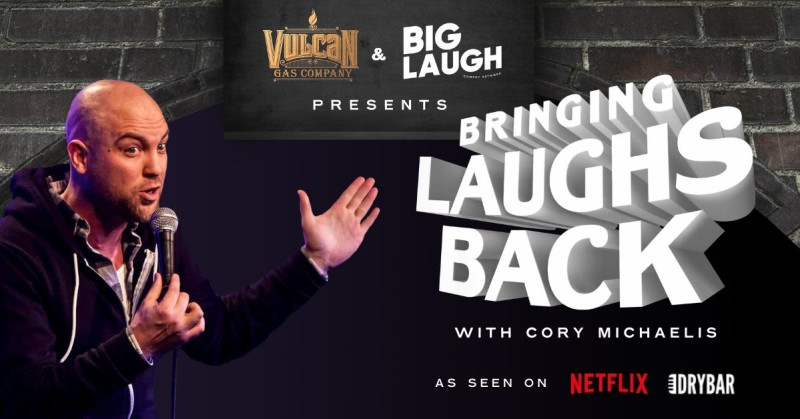 Bringing Laughs Back with Cory Michaelis in Austin at Vulcan Gas