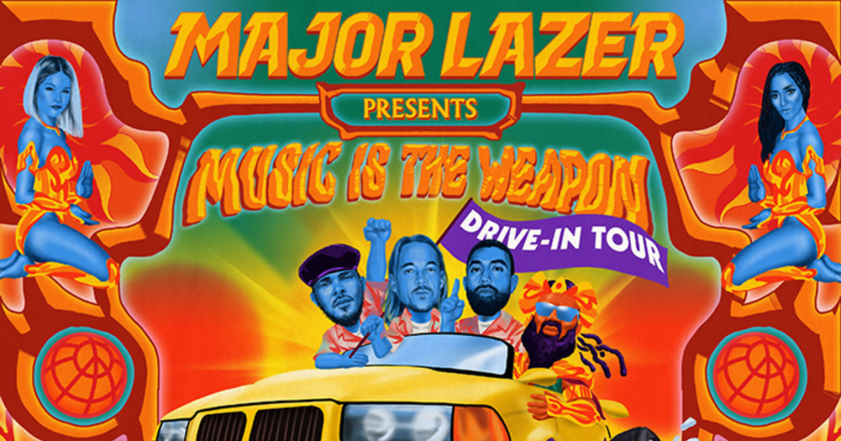 MAJOR LAZER: Music Is The Weapon Drive-In Tour (9:00PM) in