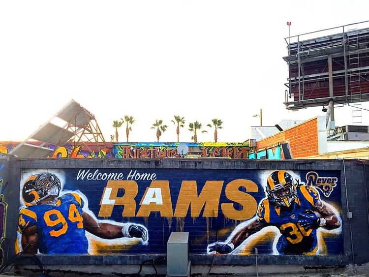 LA Sports Murals
