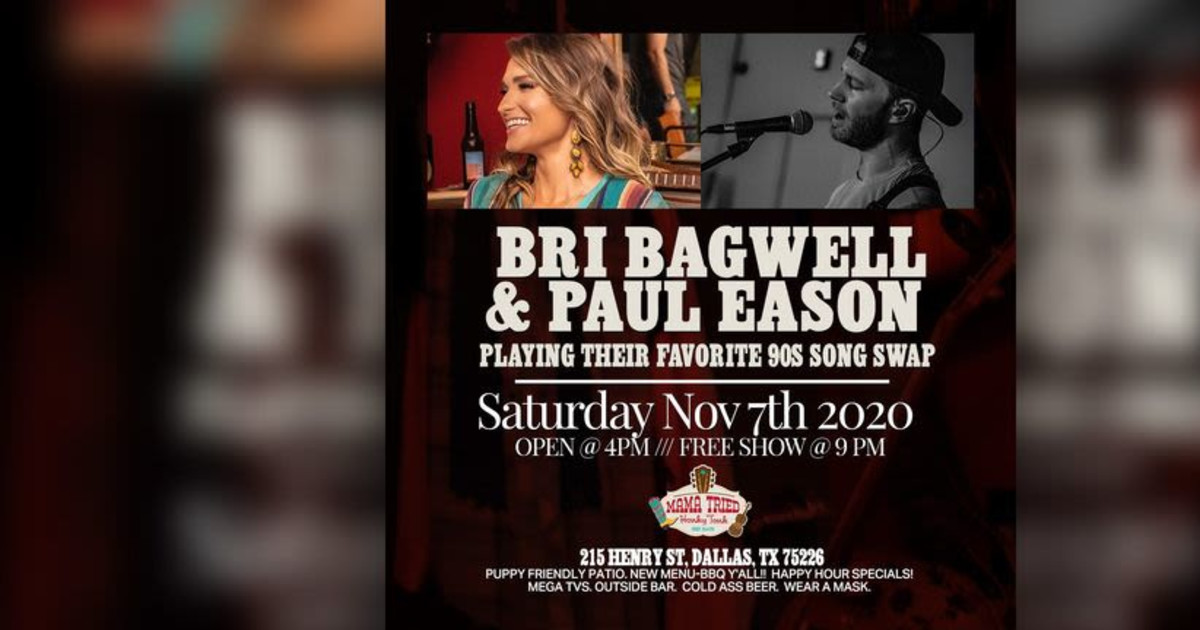Bri Bagwell & Paul Eason in Dallas at Mama Tried Honky Tonk