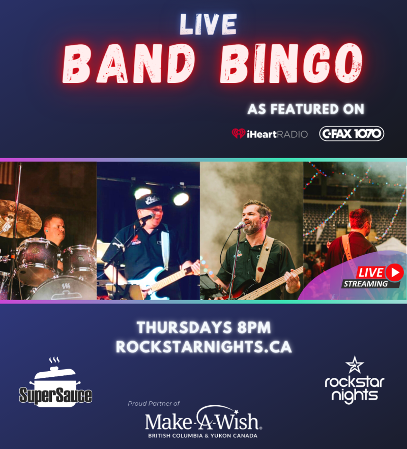 Rockstar Nights - Live Band Bingo, powered by SuperSauce in