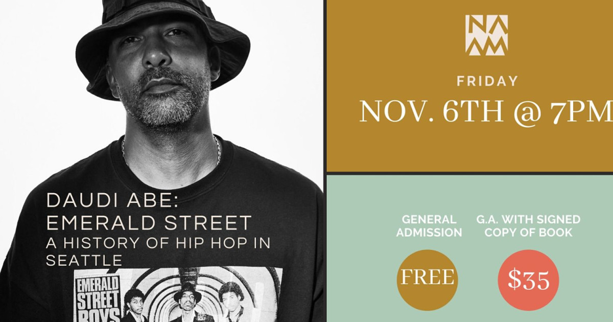 A History of Hip Hop in Seattle: Daudi Abe Virtual Book Launch in