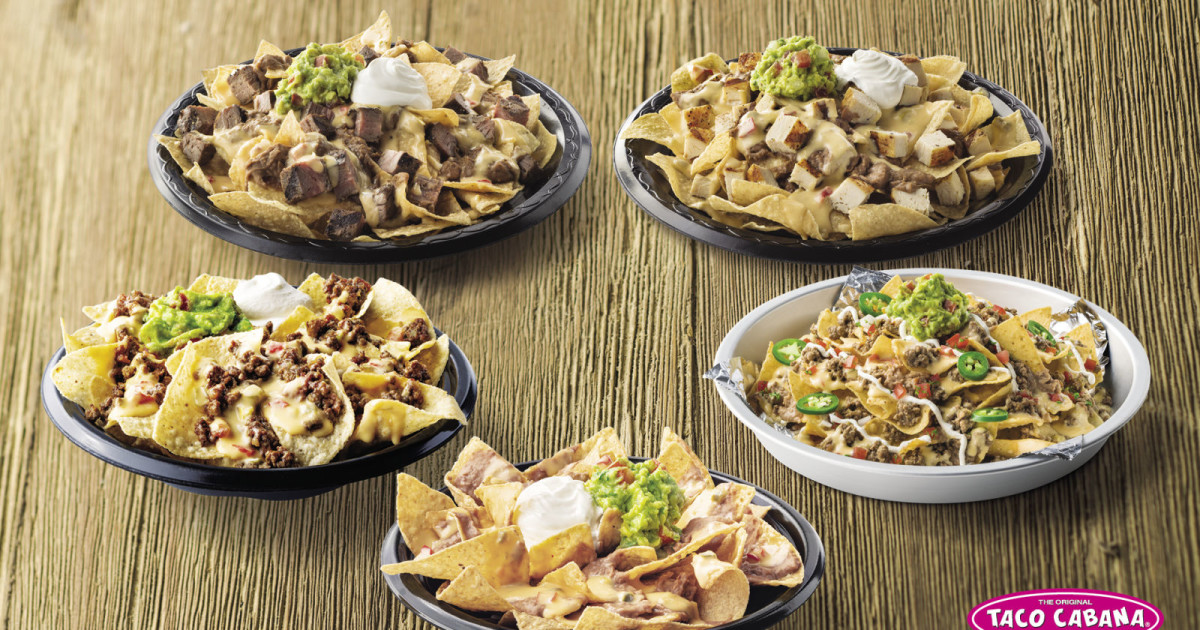 1/2 Priced Nachos from Taco Cabana on National Nacho Day! in