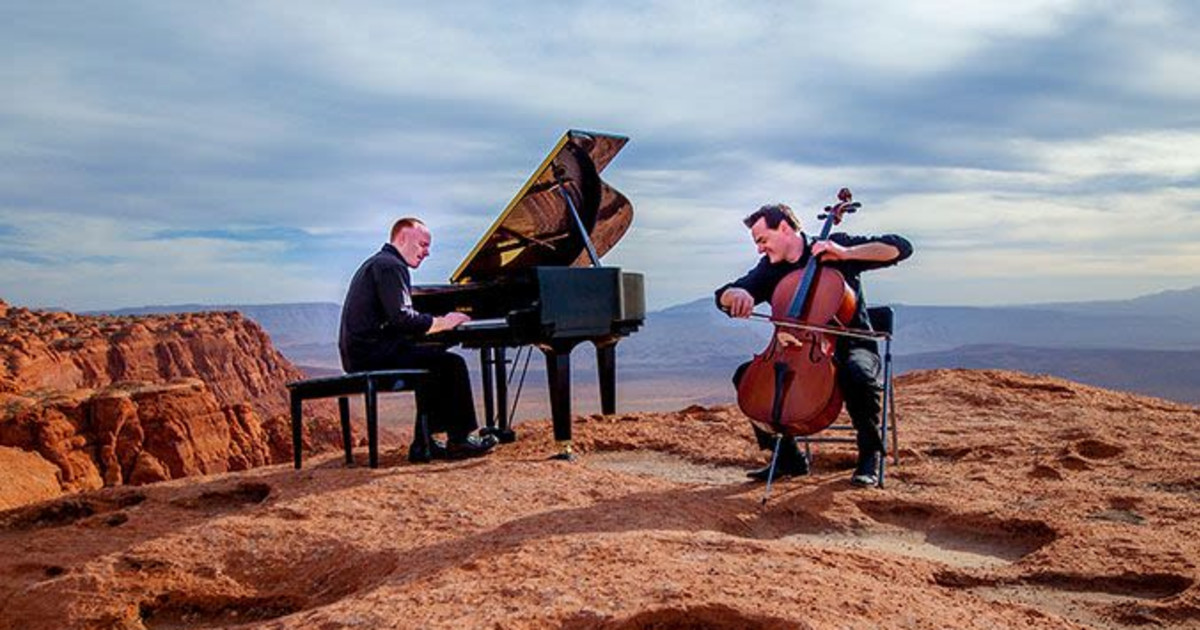 The Piano Guys in Seattle at Outlaw Field at the Idaho Botanical