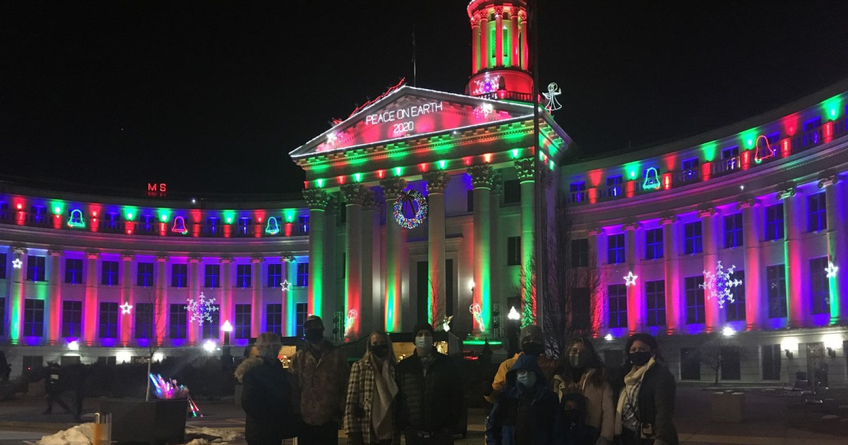 Holiday Lights & Sights Walking Tour in Denver at Denver City and