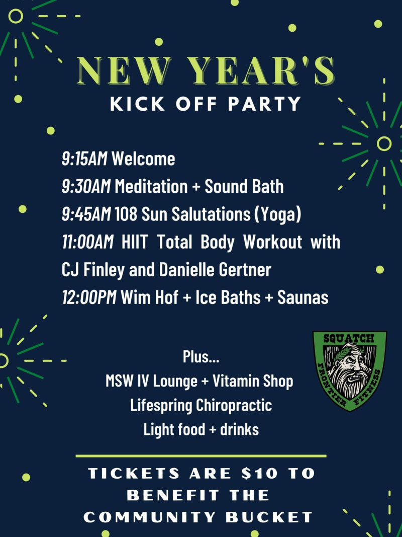 Squatch New Year's Kick Off Party in Austin at Squatch Frontier