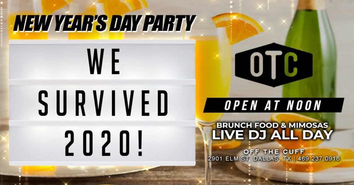We Survived 2020 - a New Year's Day Party in Dallas at Off the Cuff