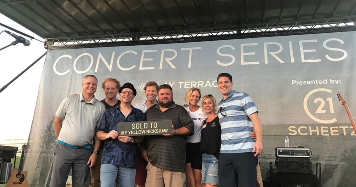 My Yellow Rickshaw Summer Concert in Carmel at Clay Terrace