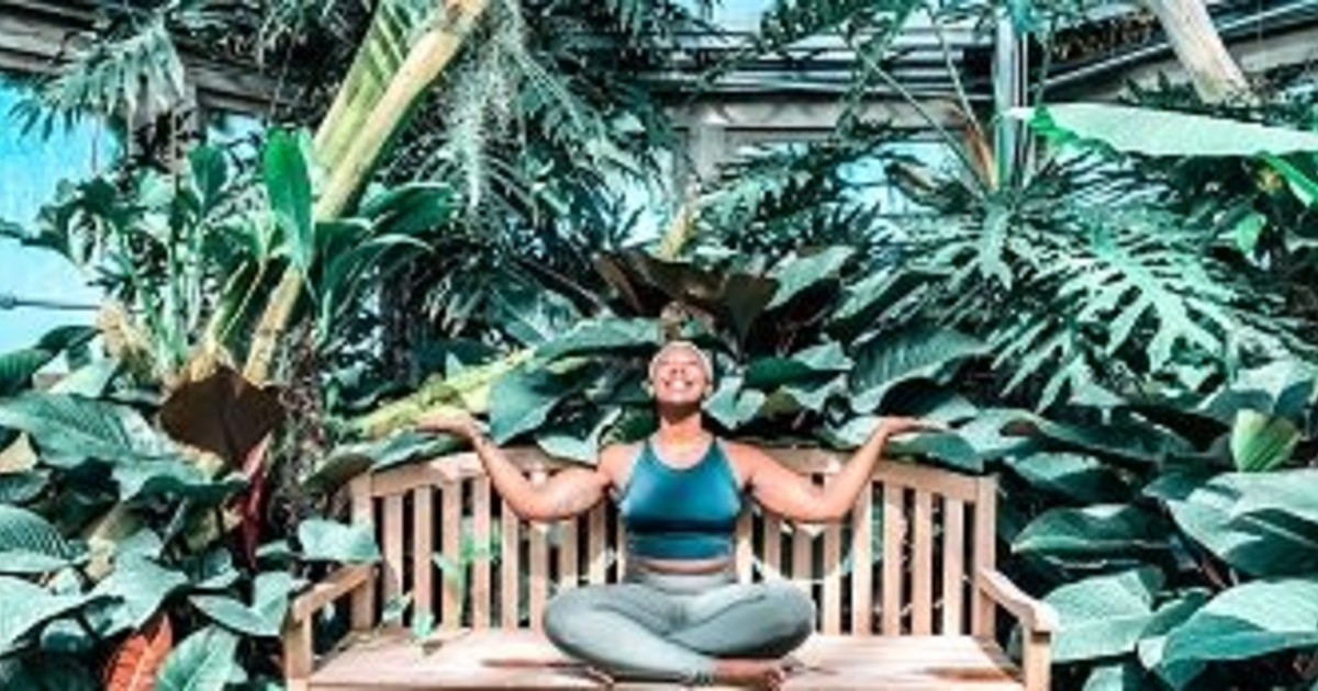 Virtual Yoga with Amber in Chicago at Garfield Park Conservatory