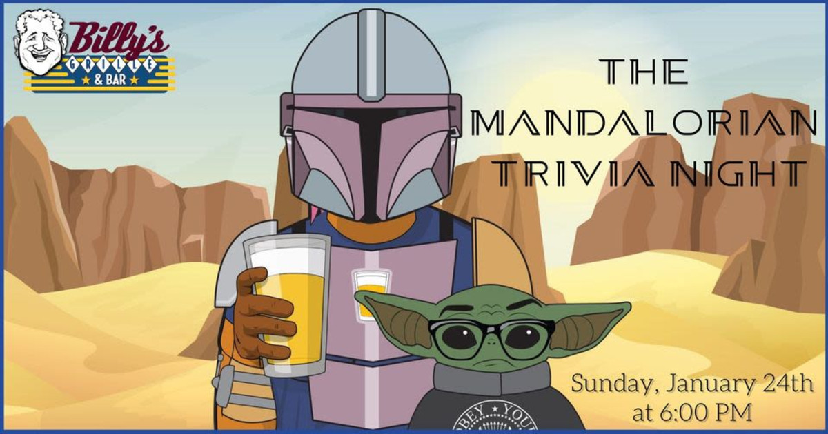 This is The Way - a Mandalorian Trivia Night in Sherman at