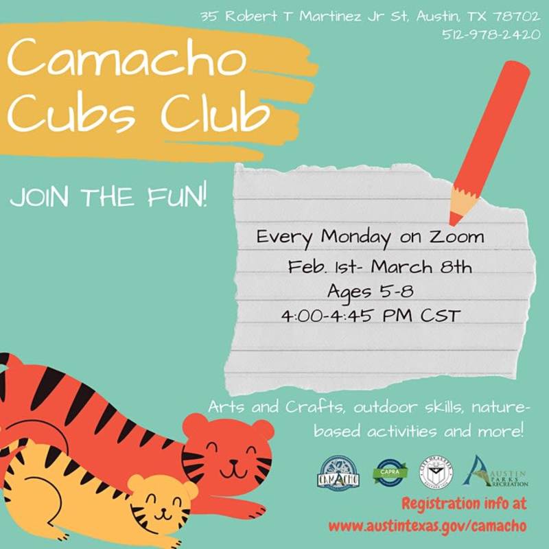 Camacho Cubs Club in Austin at Online