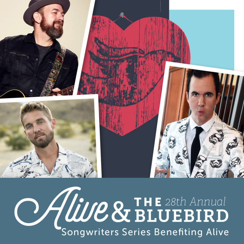 Brett Young, Kristian Bush, & JT Harding in Nashville at