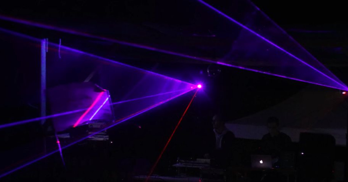 Laser Bowie in Seattle at Pacific Science Center - Laser Dome