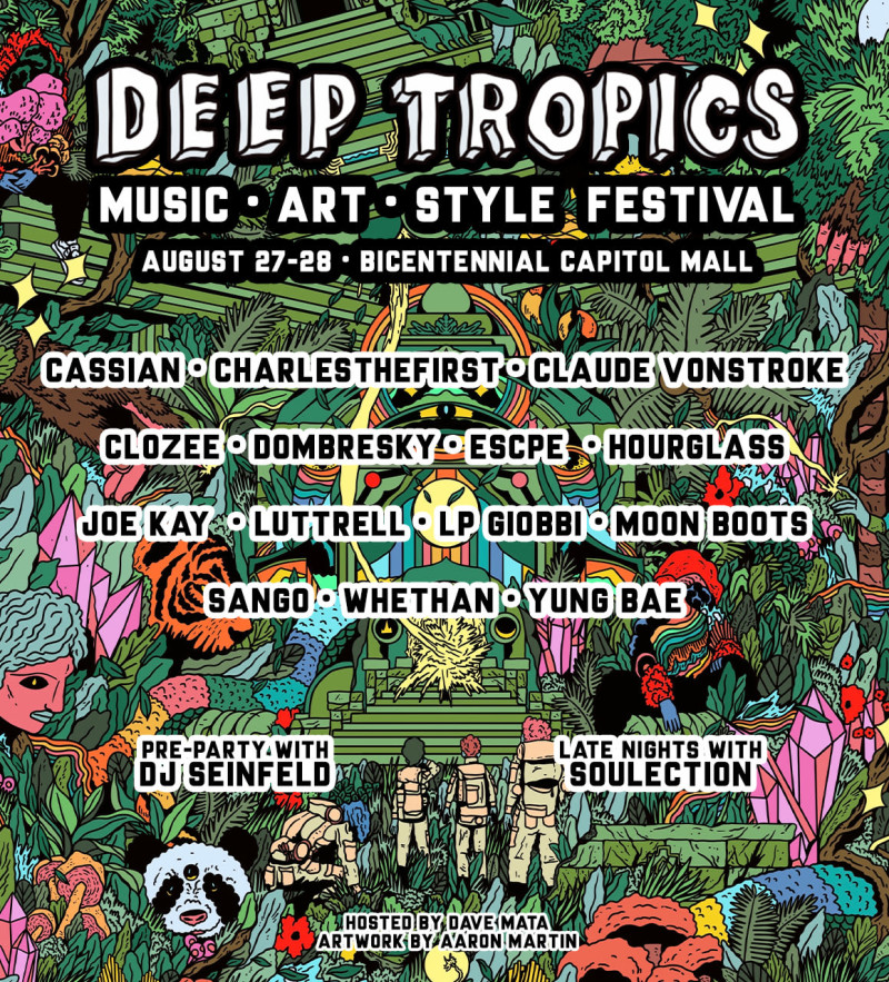 Deep Tropics Music, Art & Style Festival 2021 in Nashville at