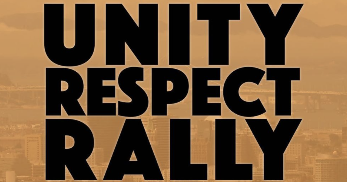 Unity Respect Rally by Asians With Attitude in Oakland at Oakland